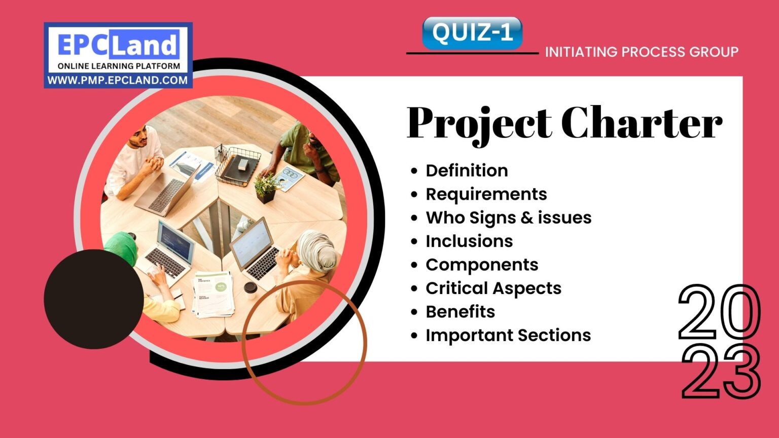 Project Charter: Quiz-1 Project Charter: Quiz-1